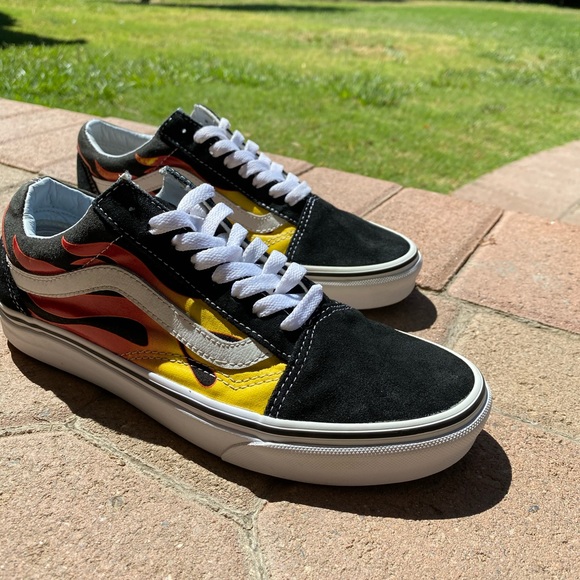 Vans | Shoes | Fire Vans | Poshmark